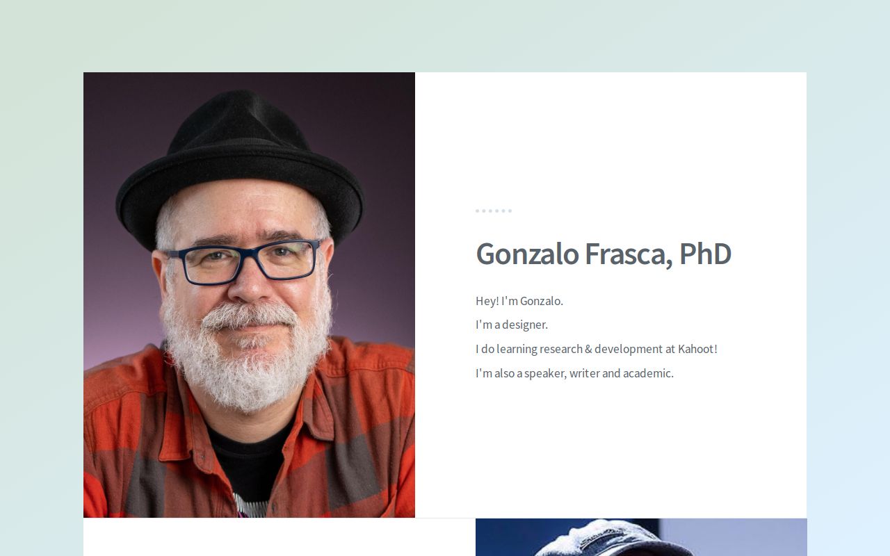 Gonzalo Frasca, PhD